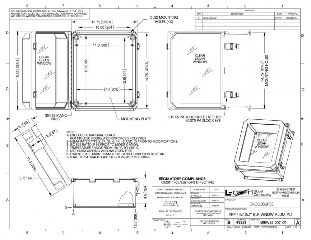 NBBW141207-KIT technical document page