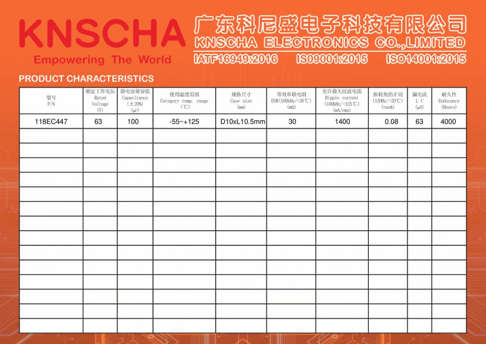 118EC447 datasheet page 5
