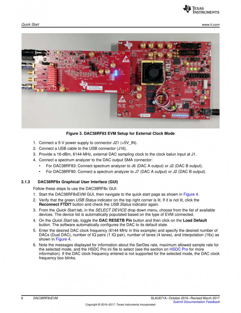 DAC38RF82EVM document preview, page 6