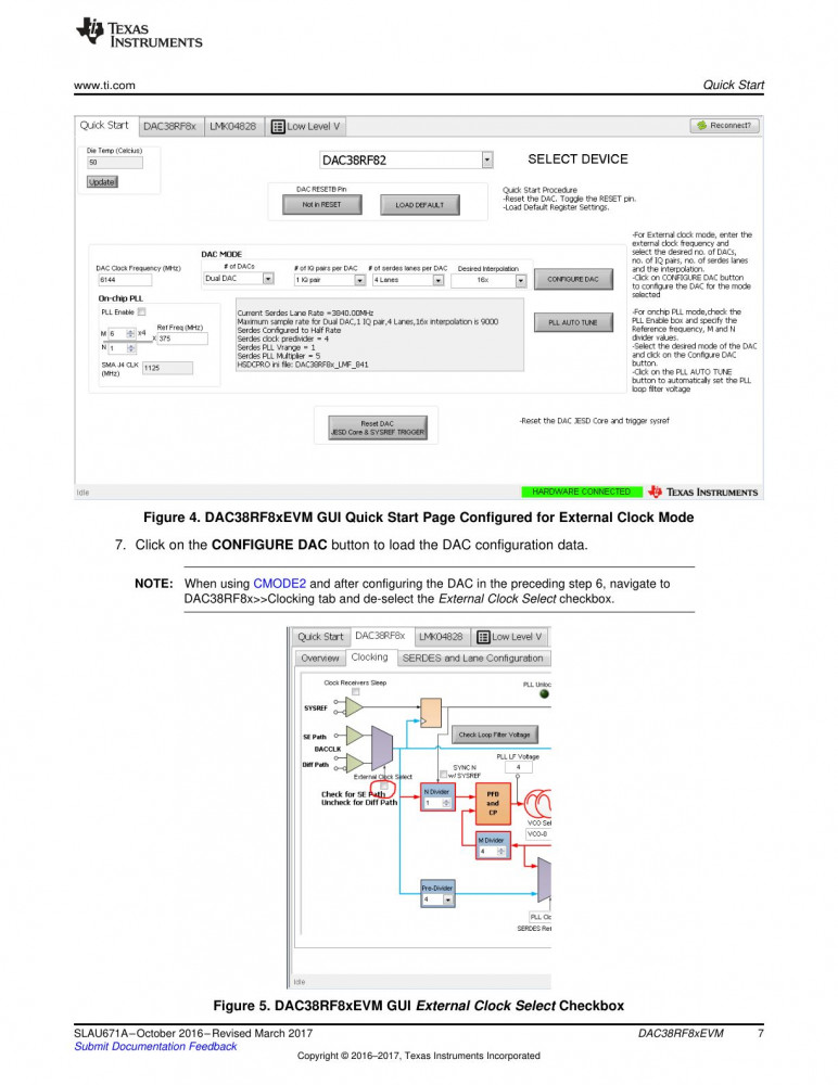 DAC38RF82EVM document preview, page 7