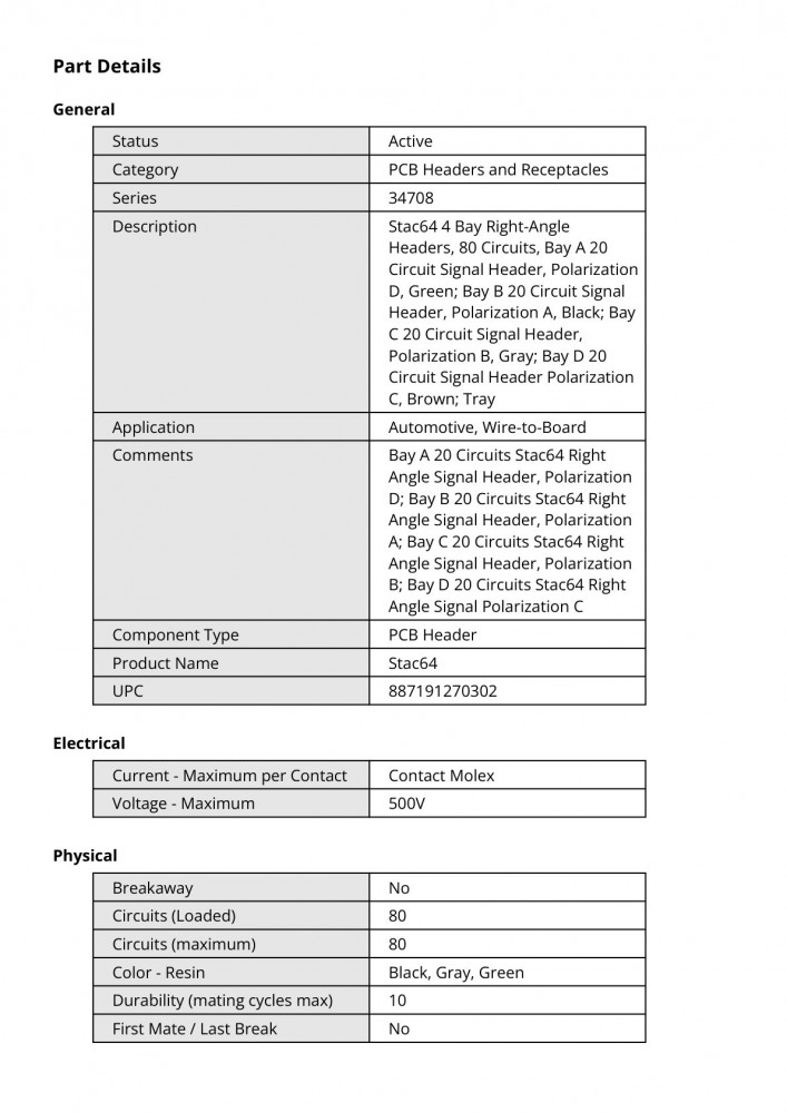 MOLEX 347084017 technical document, page 2