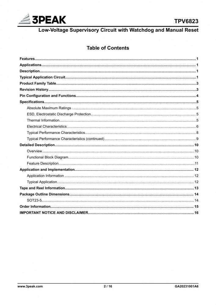 TPV6823S-TR datasheet page 2