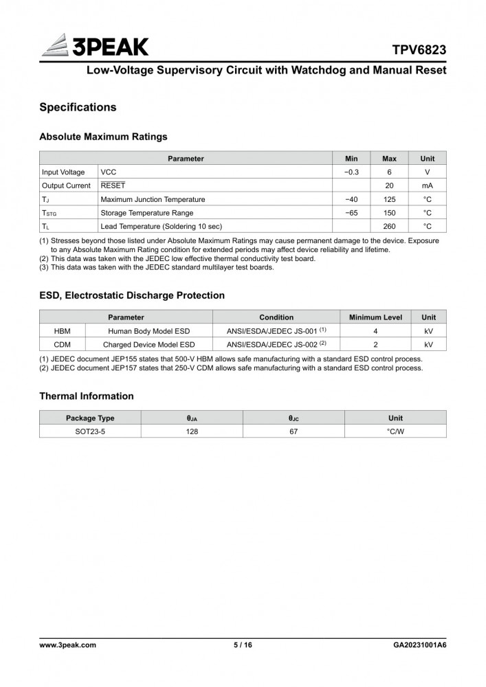 TPV6823S-TR datasheet page 5