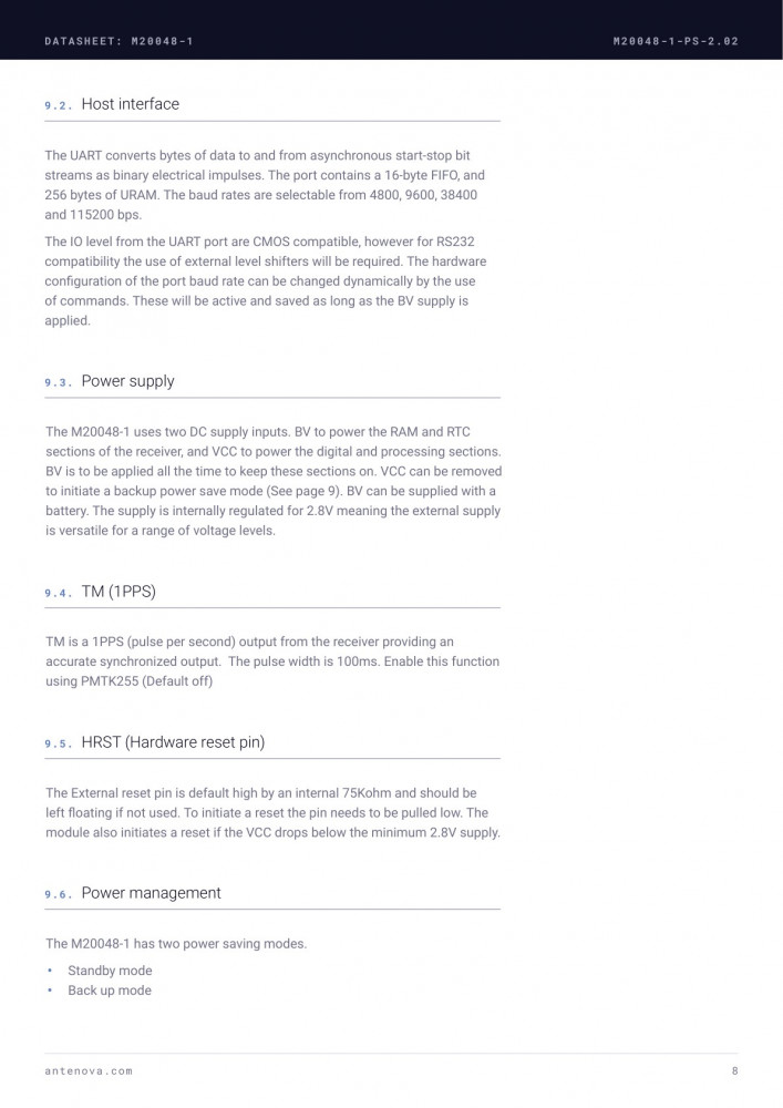 M20048-1 datasheet page 9