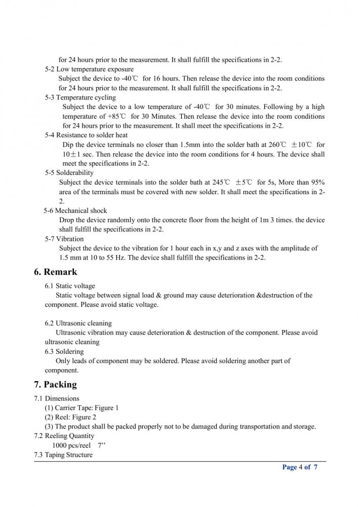 K2B43392 datasheet page 4