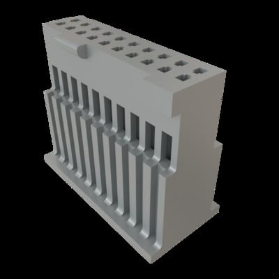Samtec ISDF-10-D-L Rectangular Connector Housing for sale
