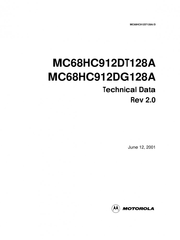 Technical document page 1