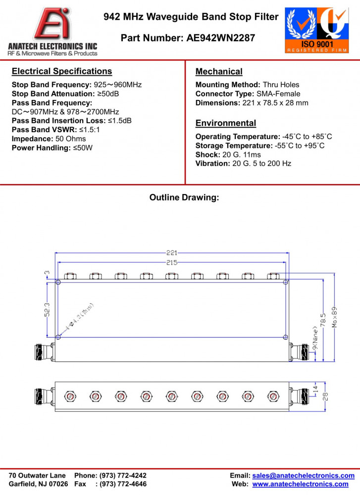 AE942WN2287 technical document page