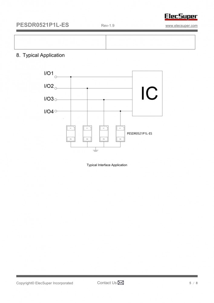 PESDR0521P1L-ES datasheet page 5