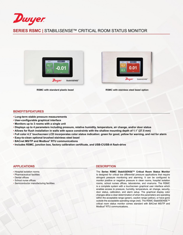 Product document page 1