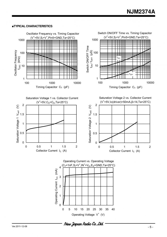 NJM2374AM technical document page 5