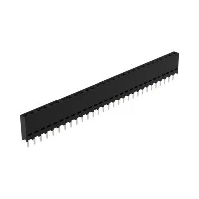 C-Grid III PCB Receptacle, 2.54mm Pitch, Single Row, Vertical, Shrouded, 29 Circuits, 0.38µm Gold (Au) Plating for sale