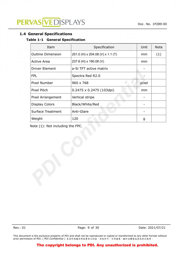 E2B98JS0B5 specification page 9