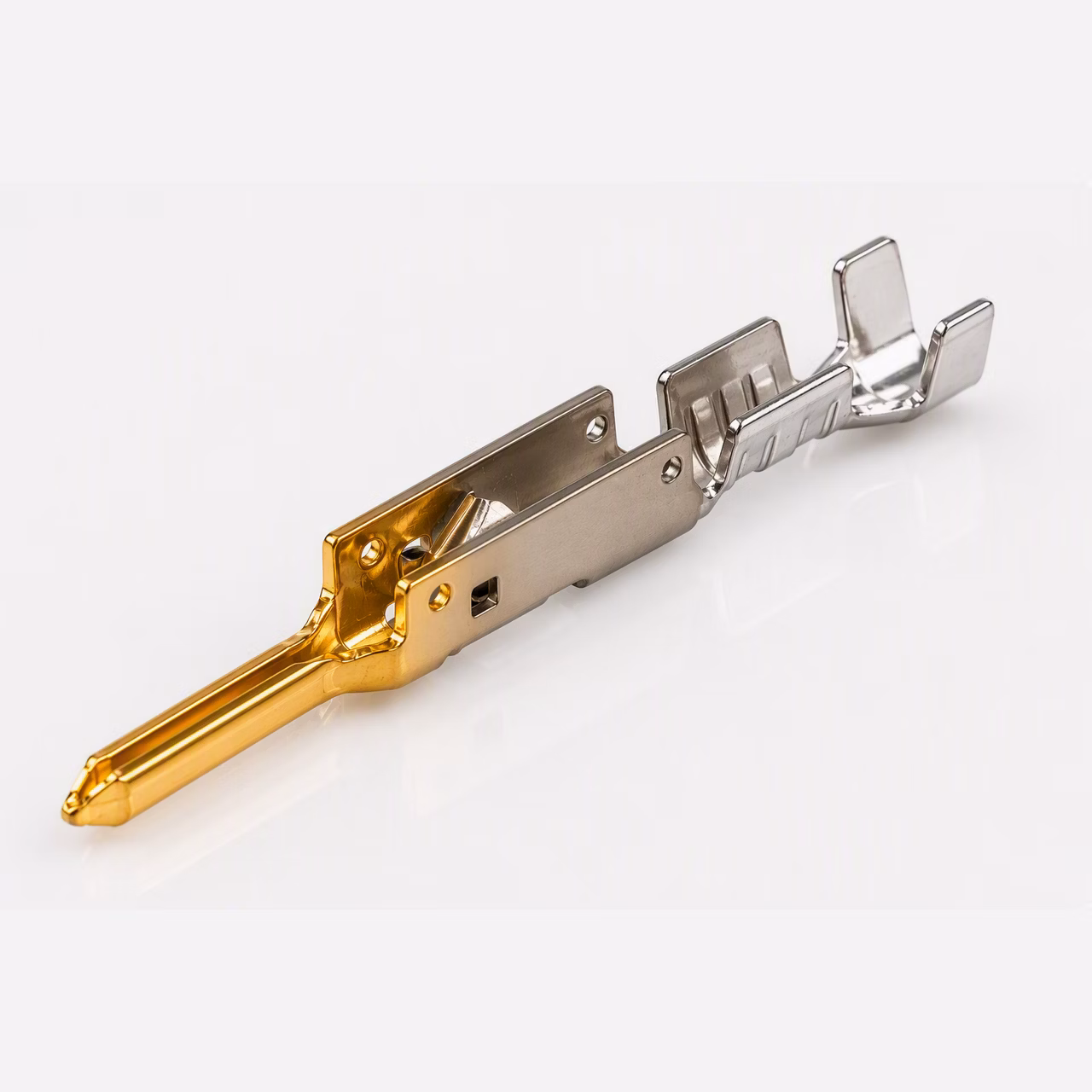 Nano-Fit Crimp Terminal, Male, 0.025µm Gold (Au) Plating, 22-20 AWG