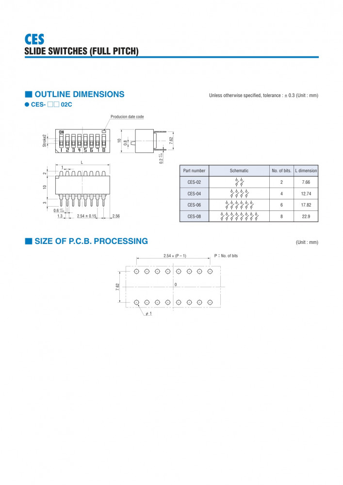 Nidec CES-0202MC datasheet page 3