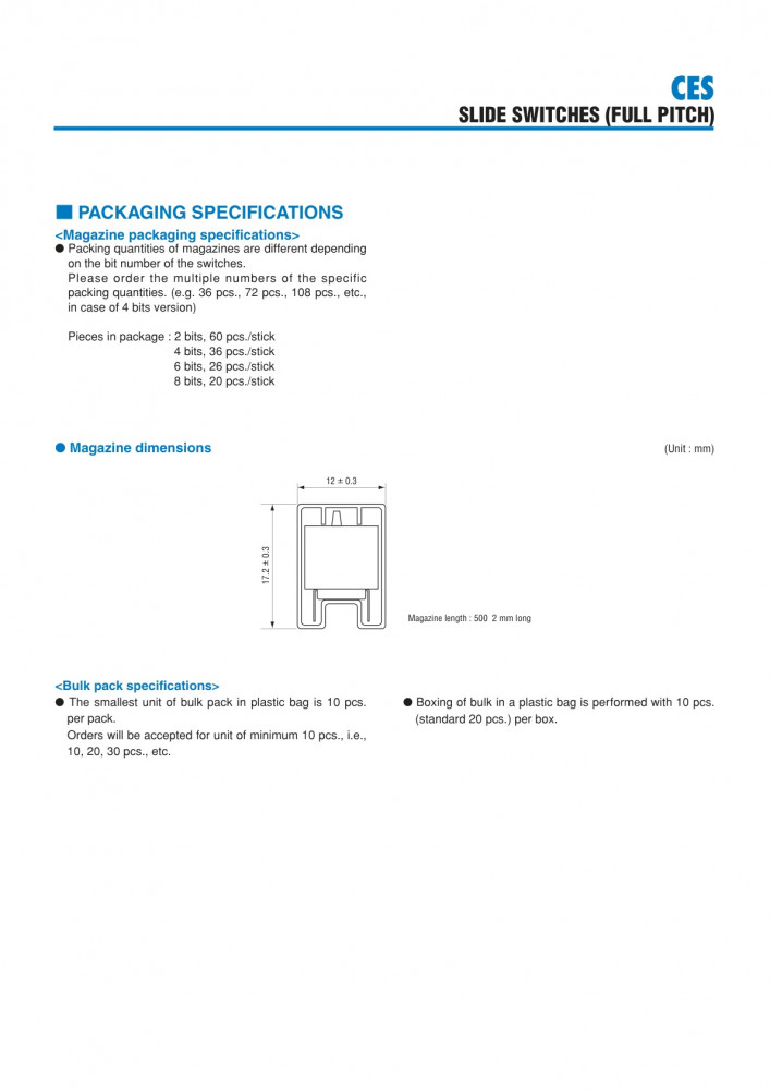 Nidec CES-0202MC datasheet page 4