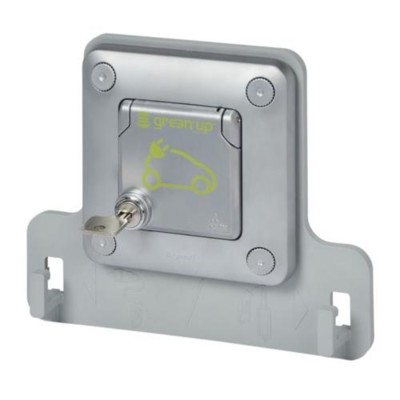 Flush mounting metal socket Green'up Access - locked - IP55-IK10 - German standard for sale