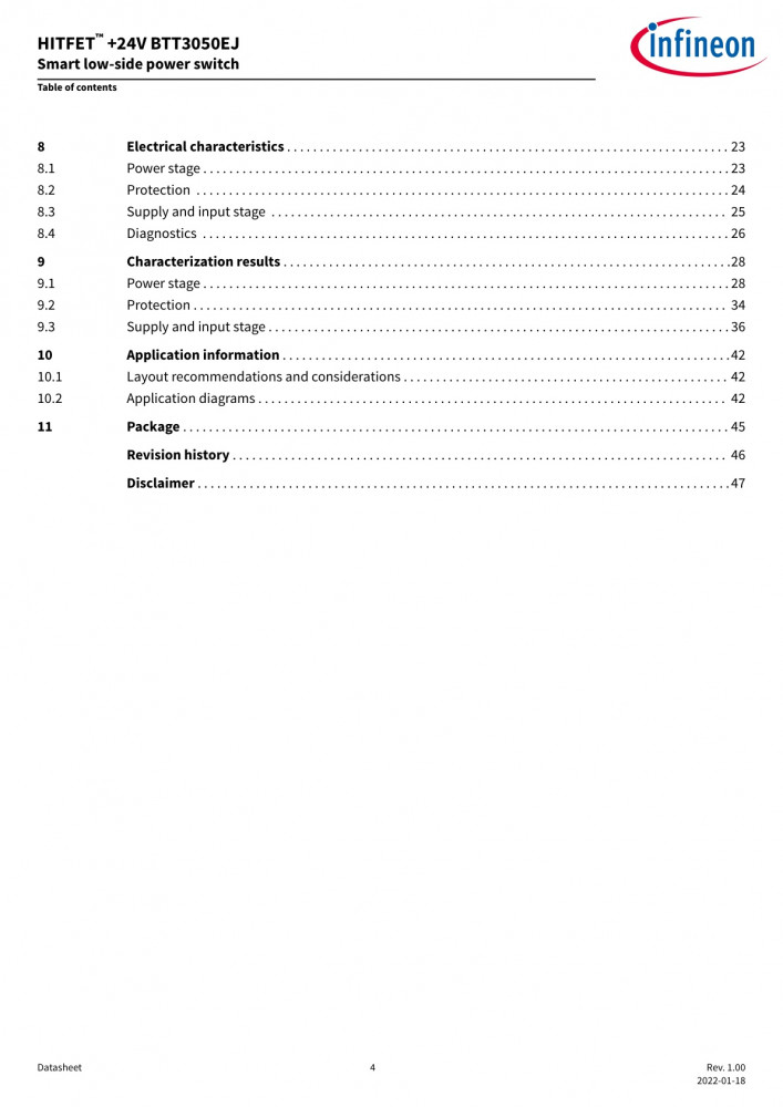 BTT3050EJ datasheet page 4