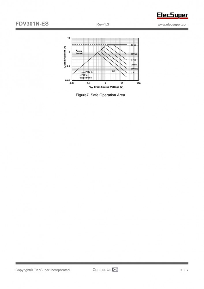 FDV301N-ES datasheet page 5