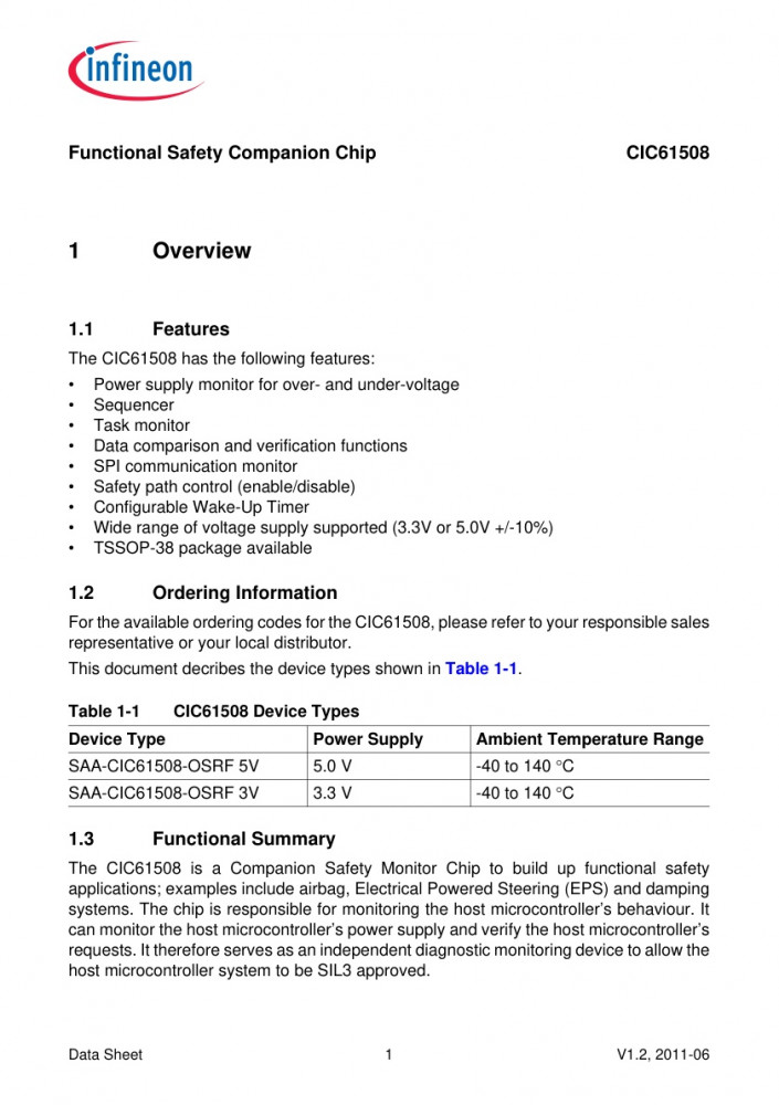 CIC61508 datasheet page 6