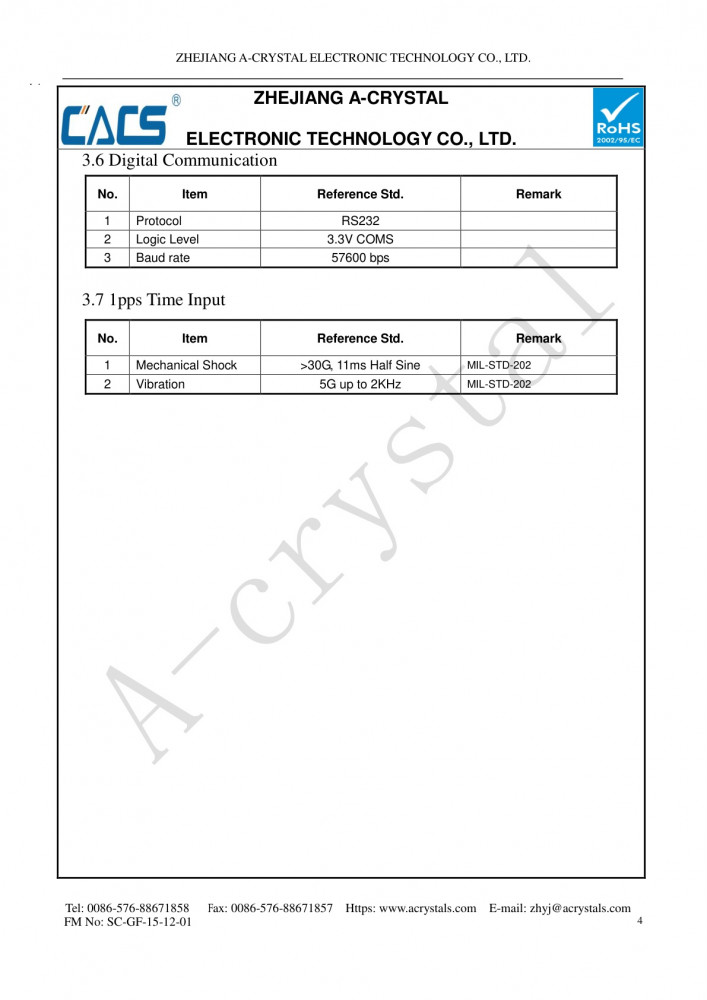 AC5050 specification document page 4