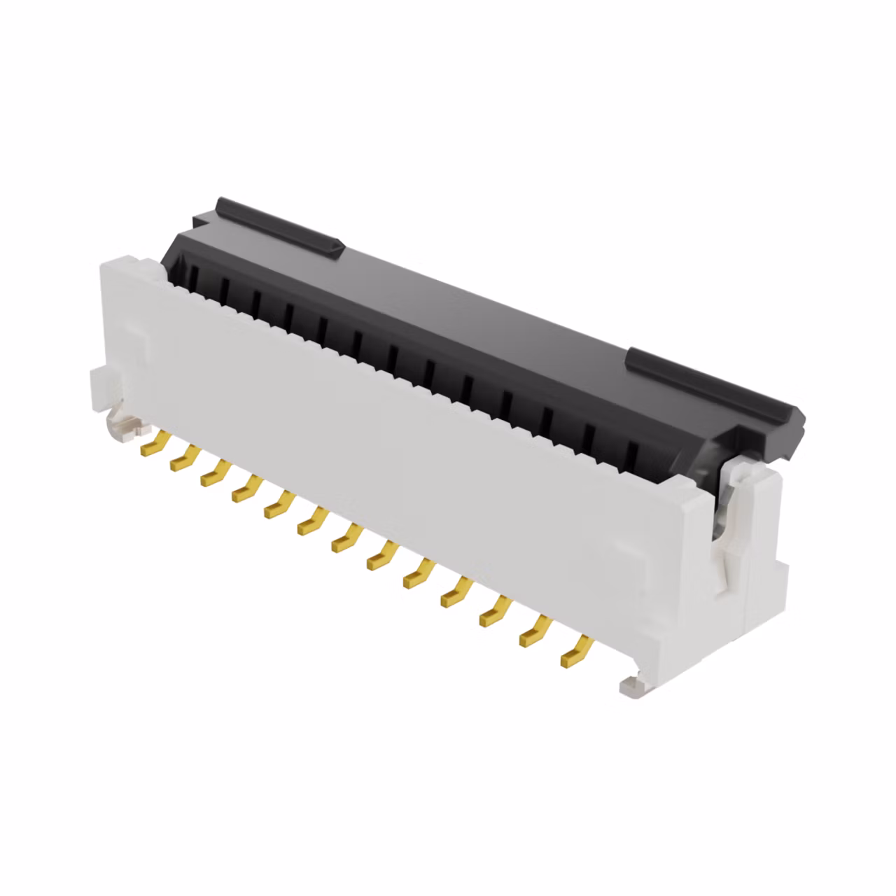 Easy-On FFC/FPC Connector, 0.50mm Pitch, V-Flip Series, Vertical, 4.05mm  Height, 26 Circuits, Copper Alloy, 125°C Operating Temperature, Gold Plating for sale