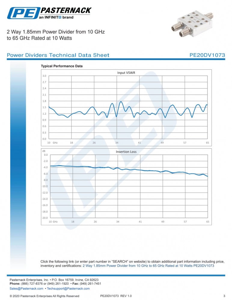 PE20DV1073 technical document page 3