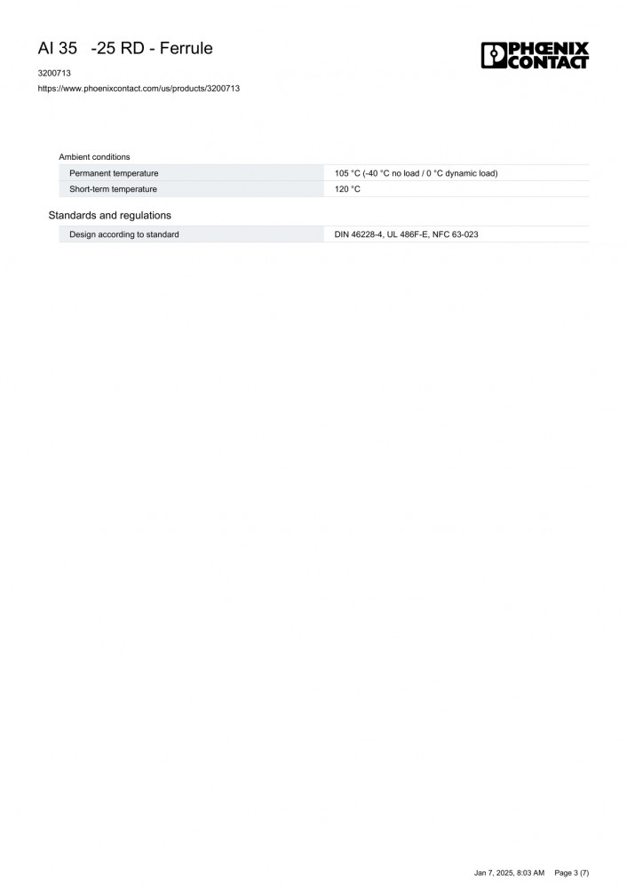 Phoenix Contact 3200713 technical document page 3