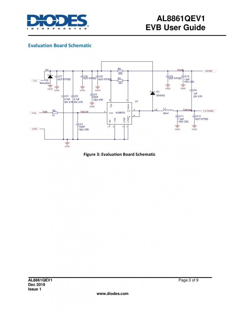 AL8861QEV1 technical document page 3
