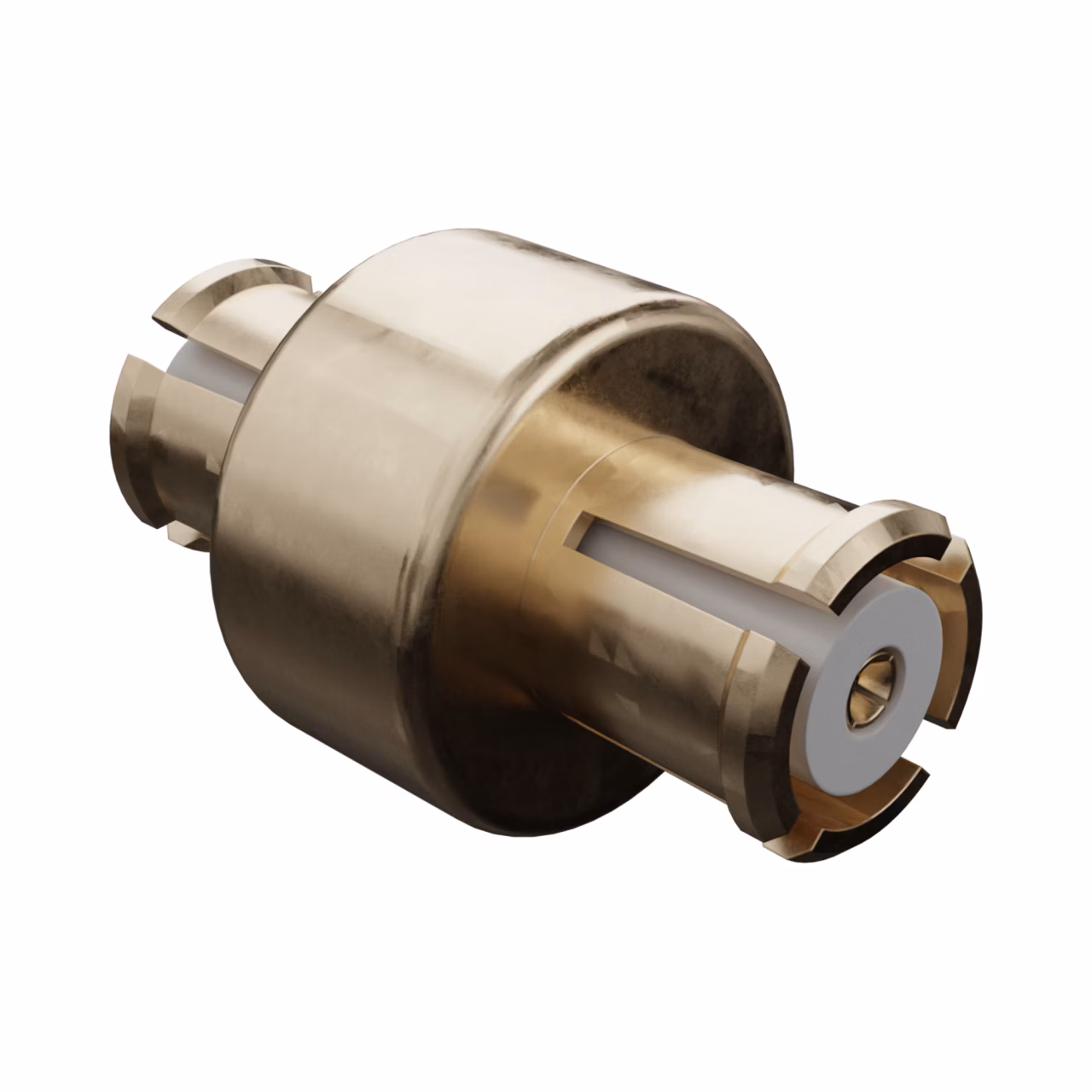 SMP Jack-to-SMP Jack Adapter, Straight, 9.13mm Length, Tray, 50 Ohms for sale
