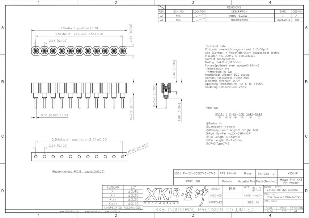 X5511FV-37-C30D743-0743 technical document preview