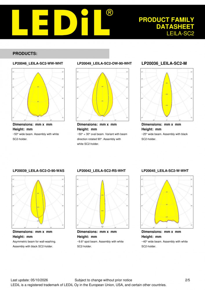 LEILA-SC2-WW-WHT technical document image, page 2