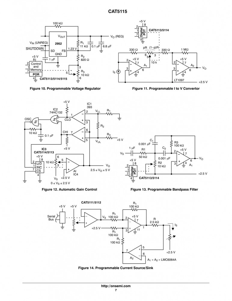 CAT5115 datasheet page 8