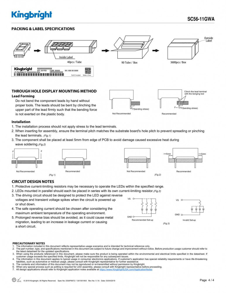 SC56-11GWA datasheet page 4