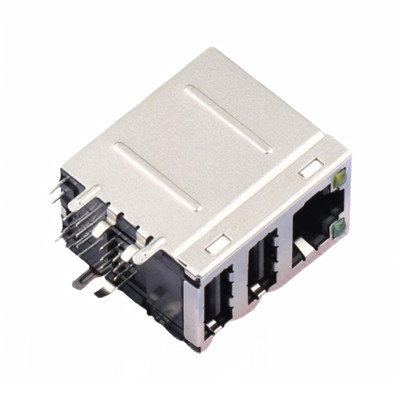Heling MU88-B021-FR2L2 Modular Ethernet Connector Jack