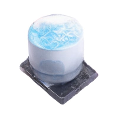 Lelon OVG821M1CTR-1013 Aluminum-Polymer Capacitor