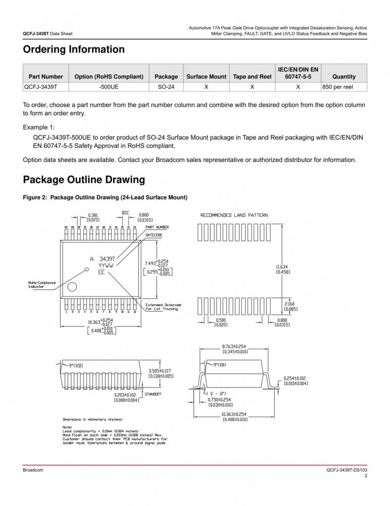 QCFJ-3439T datasheet page 2
