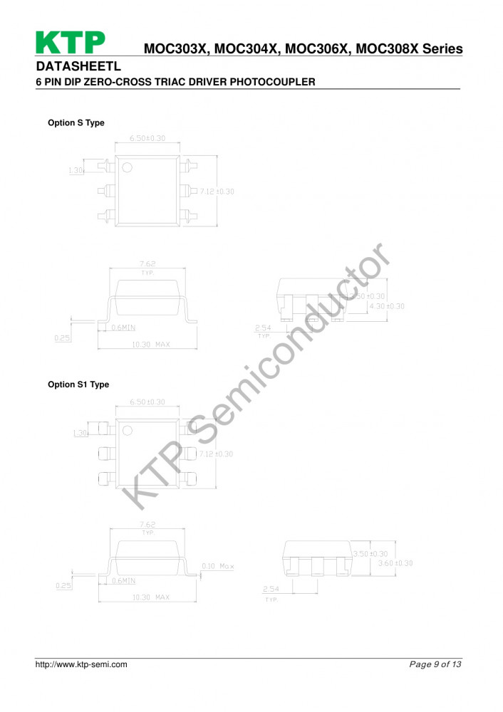 MOC3083S datasheet page 9