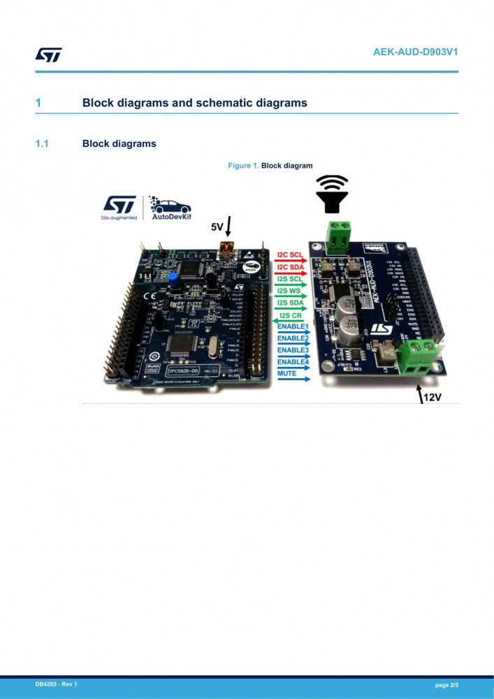 AEK-AUD-D903V1 technical document page 2
