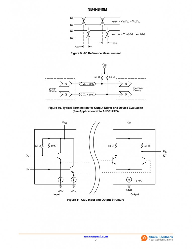 NB4N840M datasheet page 7
