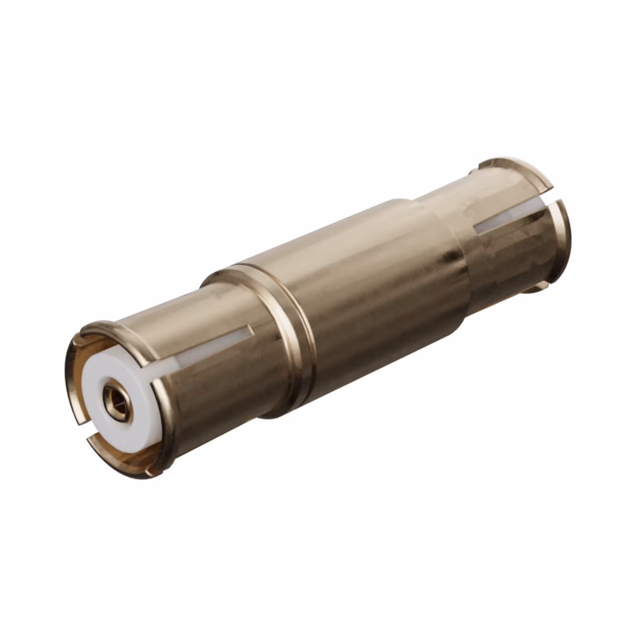 SMP-MAX Jack-to-SMP-MAX Jack Adapter, 14.88mm Length, Gold (Au) Plated, Tray, 50 Ohms for sale