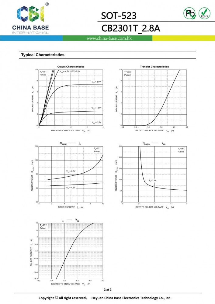 CB2301T-2.8A datasheet page 3