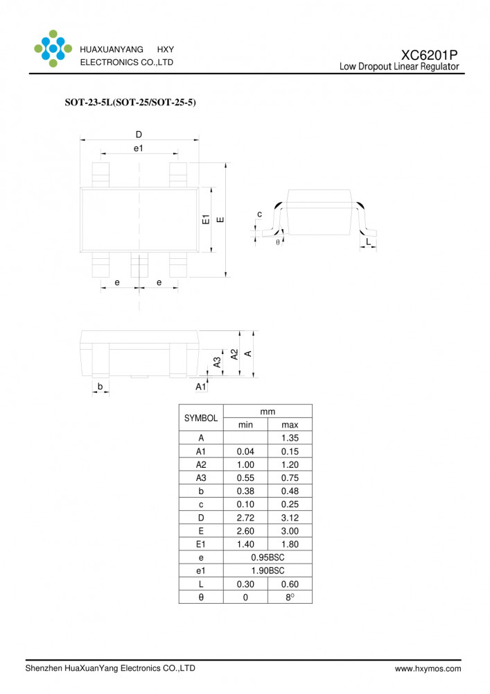 XC6201P series datasheet page 7