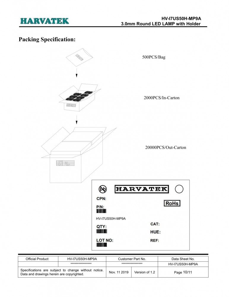 HV-I7US50H-MP9A datasheet page 10