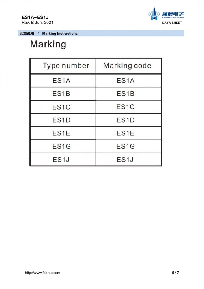 ES1G datasheet page 5