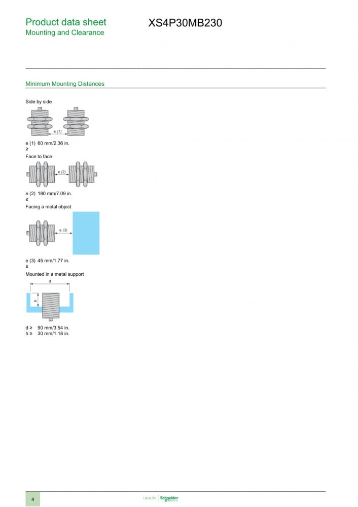 XS4P30MB230 technical document page 4