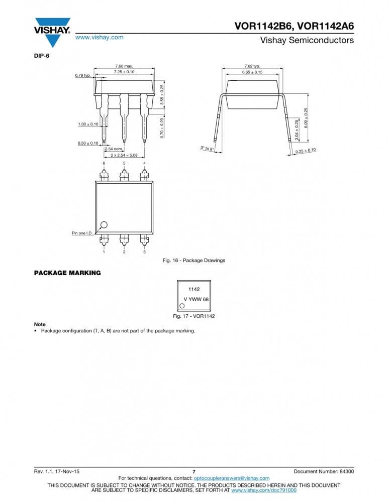 VOR1142 datasheet page 7