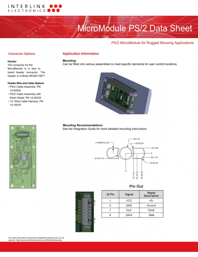 MicroModule PS/2 document page 3