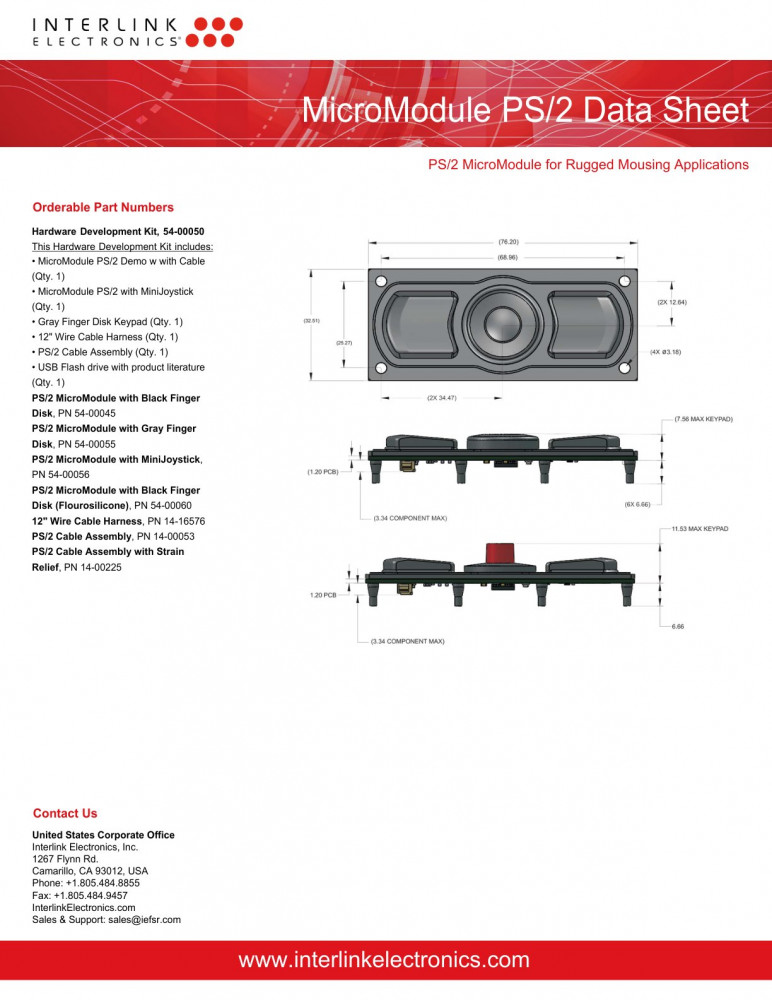 MicroModule PS/2 document page 4