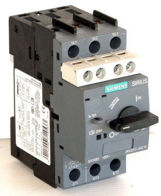 SIEMENS 3RV23114AC10 Motor Protective Circuit Breaker for sale